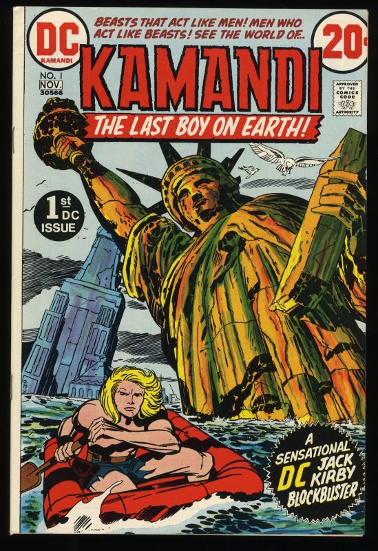 Kamandi, The Last Boy on Earth #1 FN/VF 7.0 1st App Kamandi! Origin ...