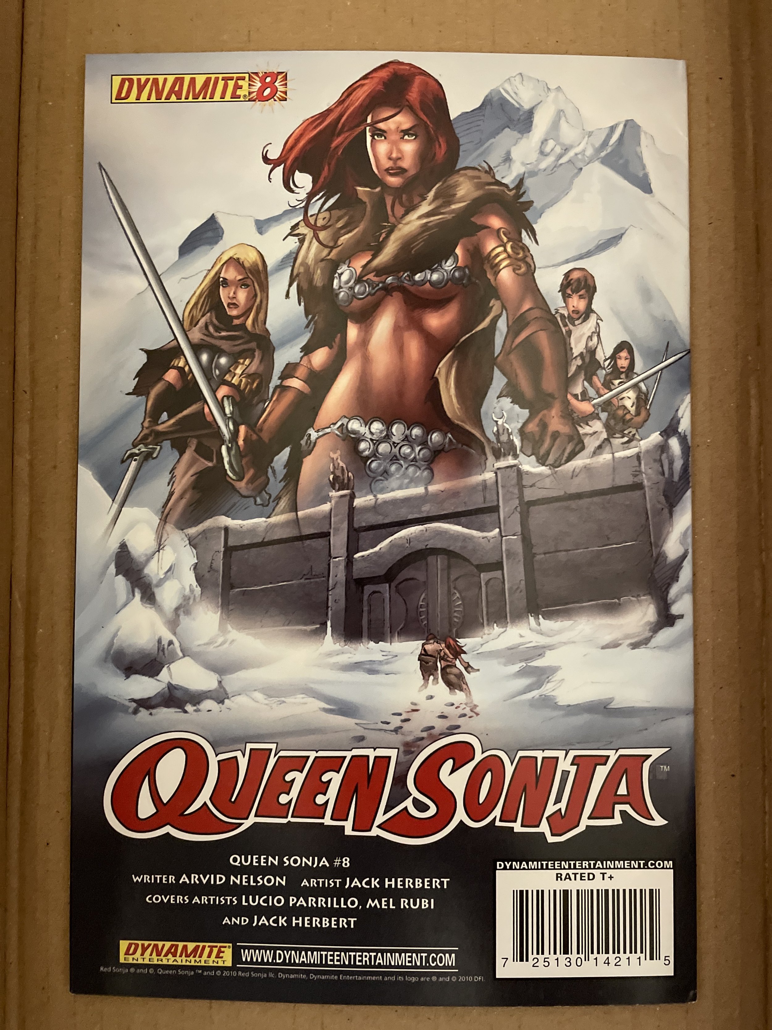 Queen Sonja #7 Virgin Lucio Parrillo Variant Very HTF RARE | Comic Books - Modern Age, Dynamite ...