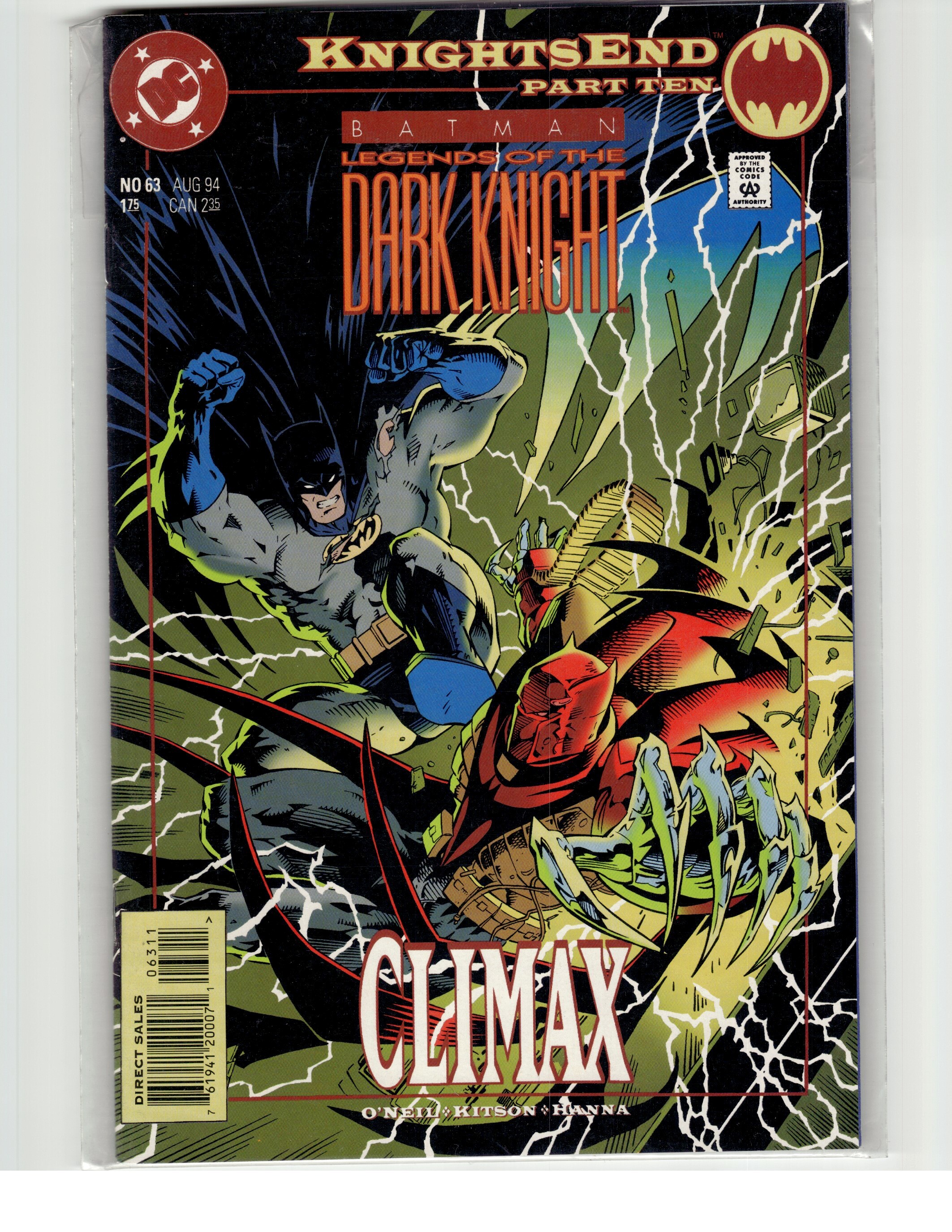 Batman: Legends of the Dark Knight #63 (1994) Batman | Comic Books ...