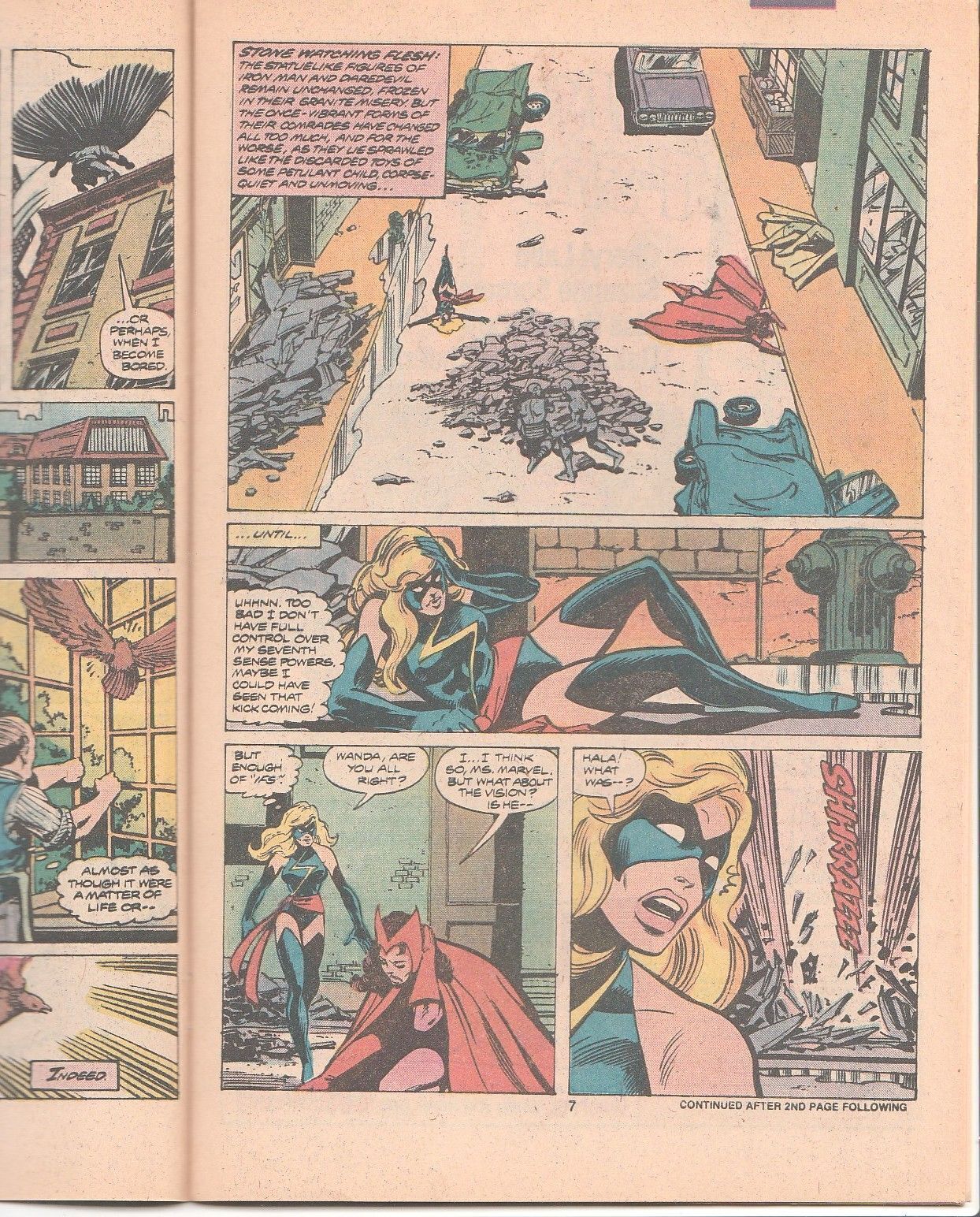 Avengers 191 January 1980 Grey Gargoyle John Byrne Art George Perez ...