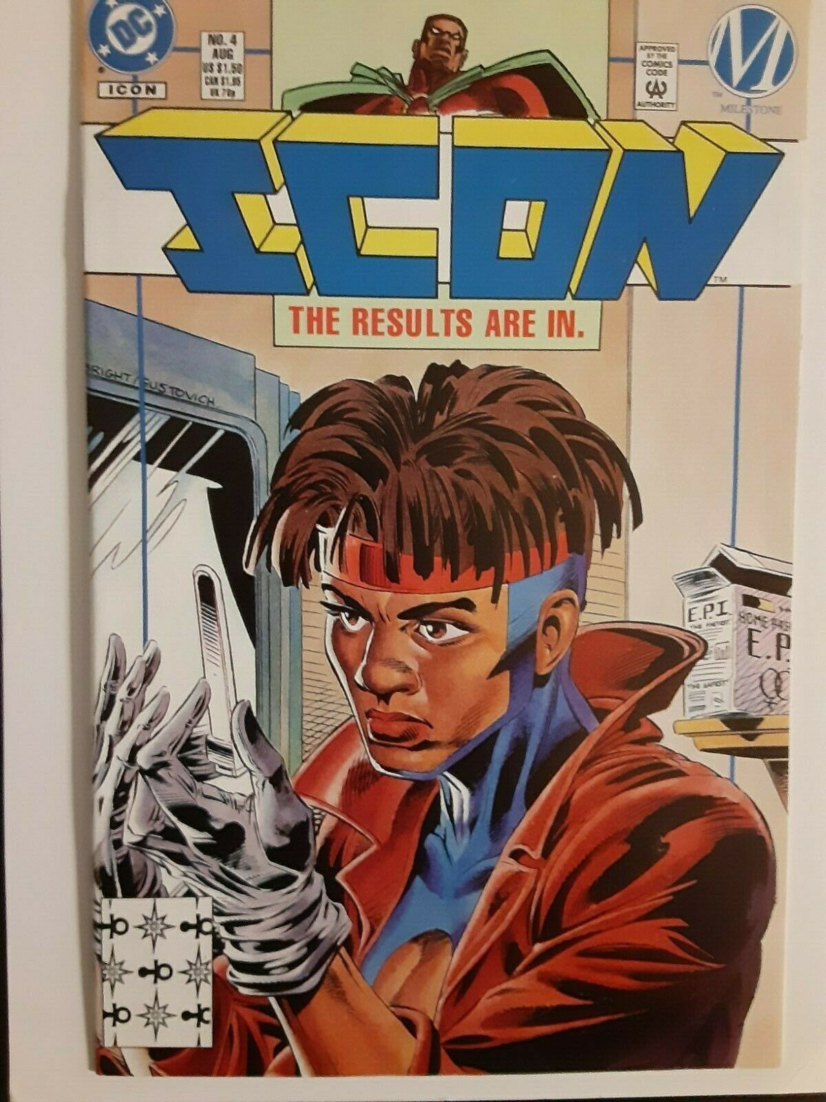 Icon #4 Written by Dwayne McDuffie, Art by Mark Bright and Mike ...
