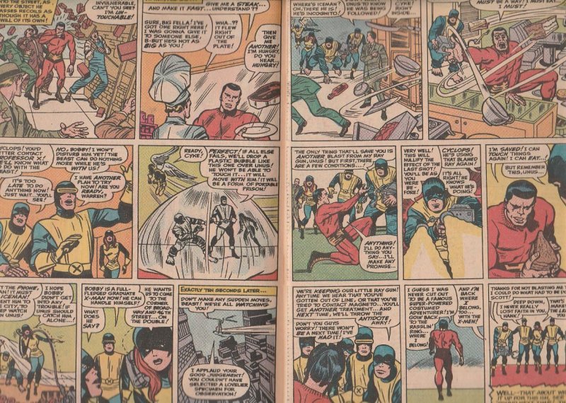 Marvel Super Heroes #27 X-Men vs Unus, Daredevil vs Submariner, Hulk ...