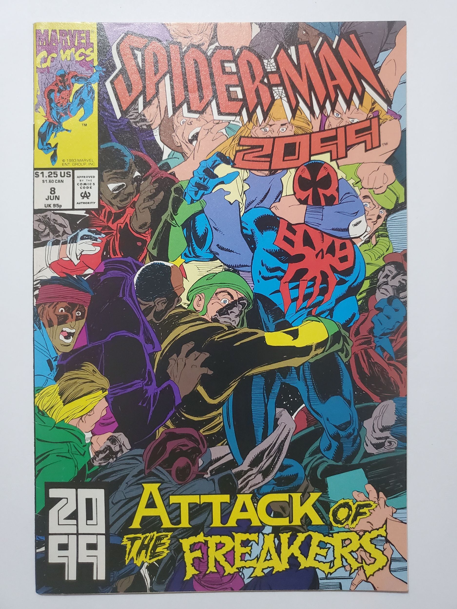 Spider-Man 2099 #8 (1993) Key 1st App Of Jennifer D'Angelo Later ...