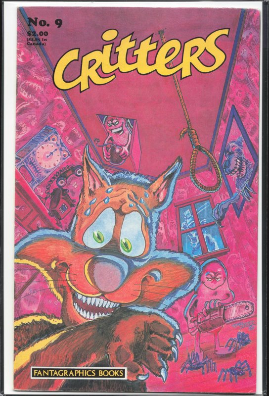 Critters #9 (1987) Lionheart | Comic Books - Copper Age, Fantagraphics ...