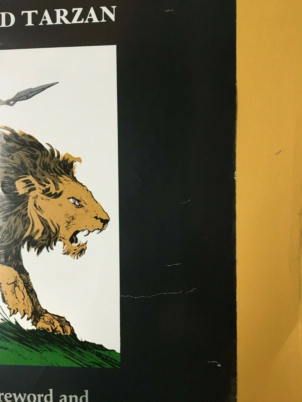 Edgar Rice Burroughs the MAN WHO Created Tarzan Book Promo Poster 26" X ...