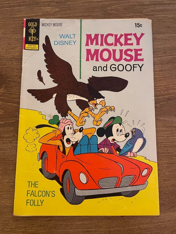 Mickey Mouse & Goofy # 138 FN/VF Gold Key Comic Book Walt Disney Donald ...
