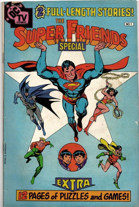 Super Friends Special #1 VINTAGE 1981 DC Comics Superman Batman Wonder ...