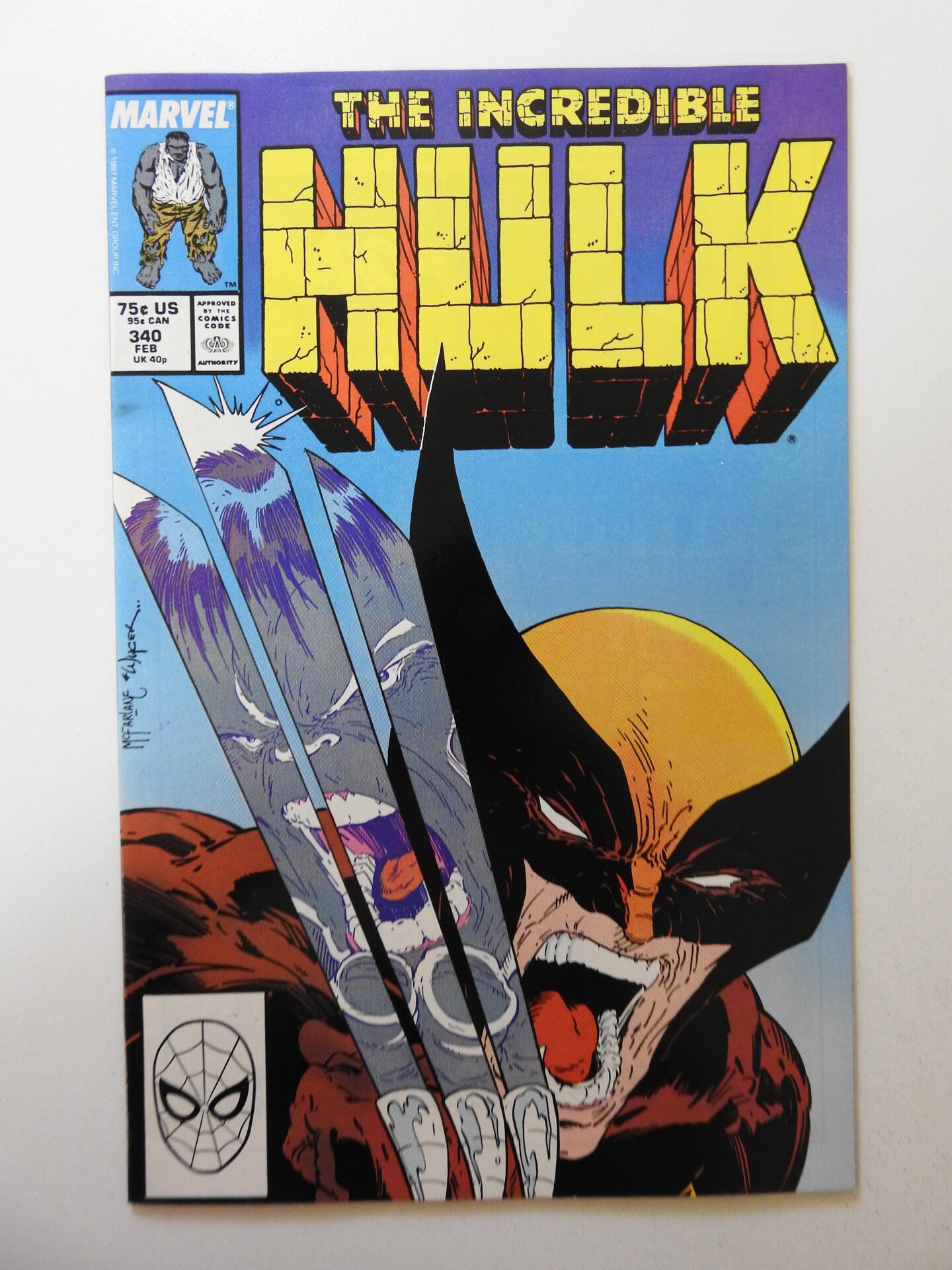 The Incredible Hulk #340 Direct Edition (1988) VF+ Condition! | Comic ...