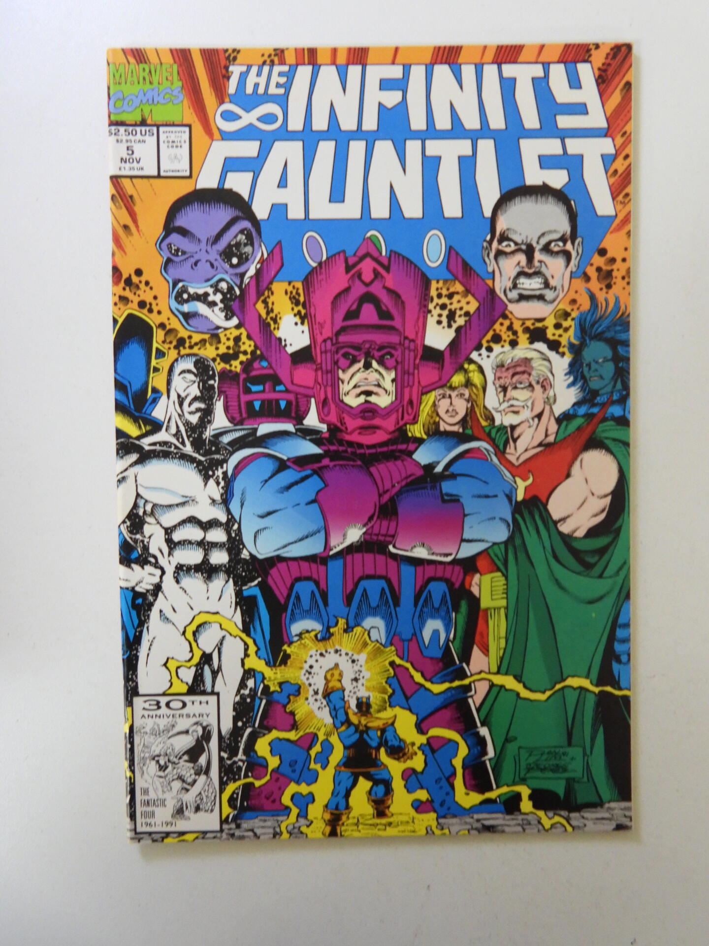 The Infinity Gauntlet #5 Direct Edition (1991) NM- condition | Comic ...