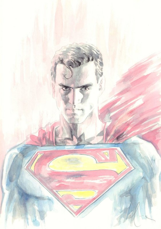 Superman #3 Painted Art Cover - 2018 Signed art by David Mack | Comic ...