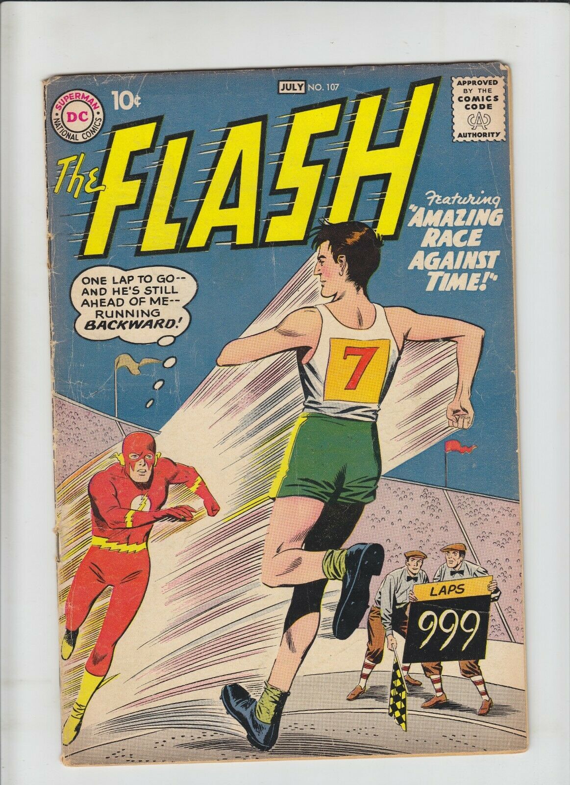Flash, The (1st Series) #107 VG; DC | low grade comic - save on ...