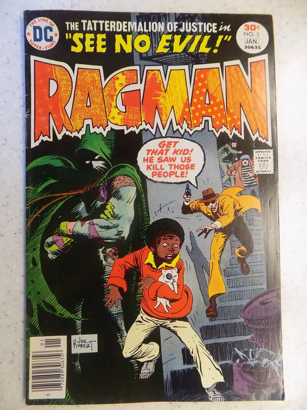 Ragman # 3 DC TV Arrow Action Adventure Kubert ART | Comic Books ...