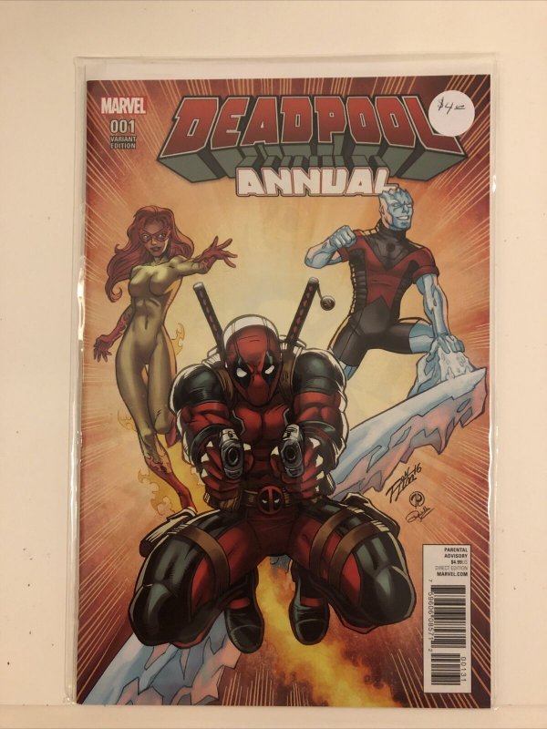 Deadpool Annual #1 Ron Lim Variant Spider-Man and Amazing Friends ...