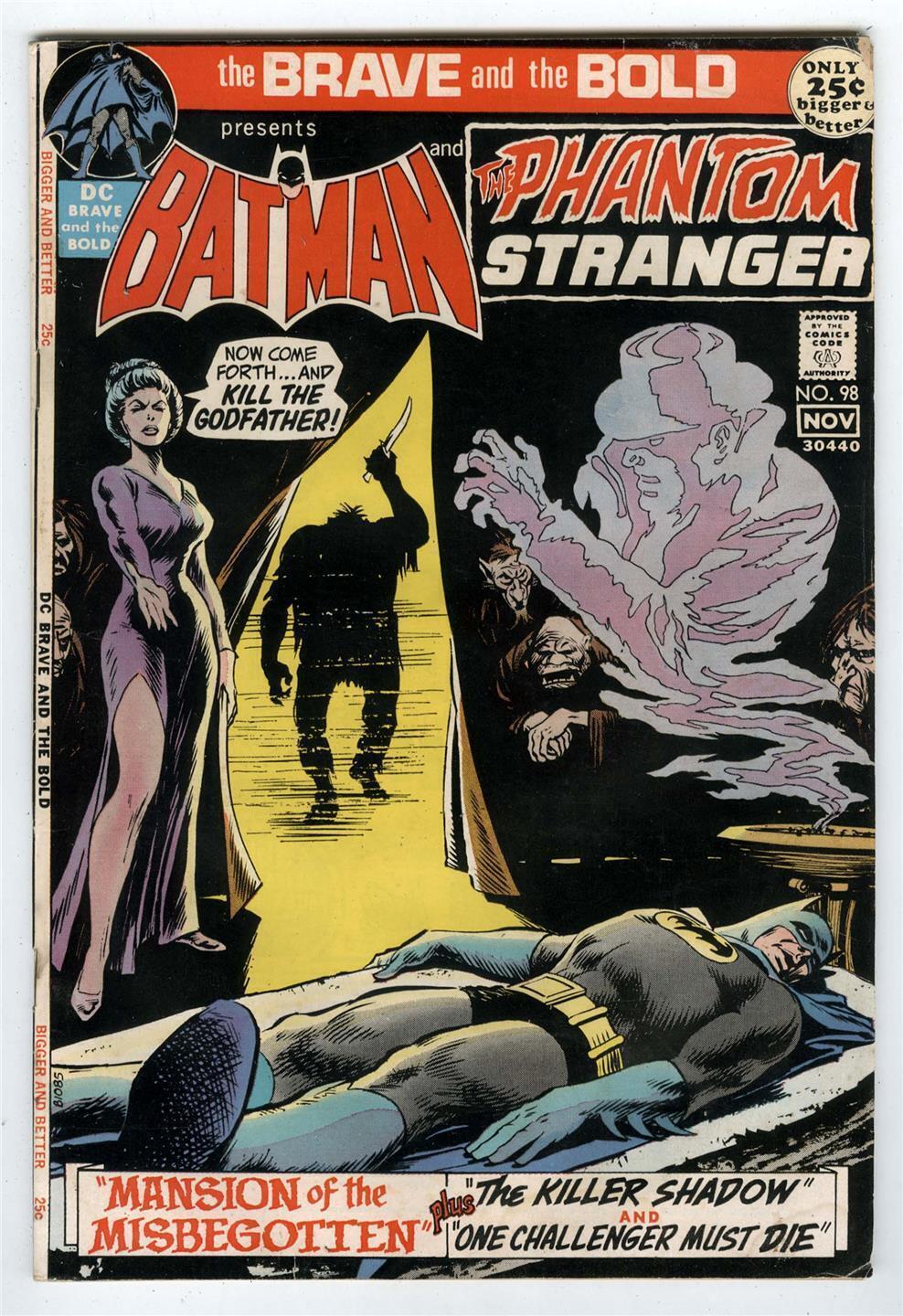 Brave and the Bold #98 Batman Phantom Stranger Nov 1971 DC Big 52 Pages ...