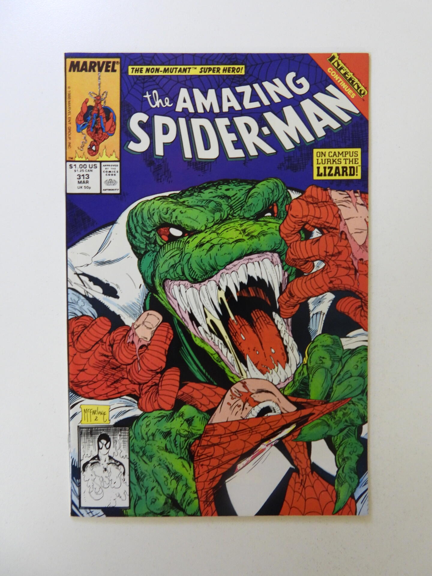 The Amazing Spider-Man #313 (1989) VF condition | Comic Books - Copper ...