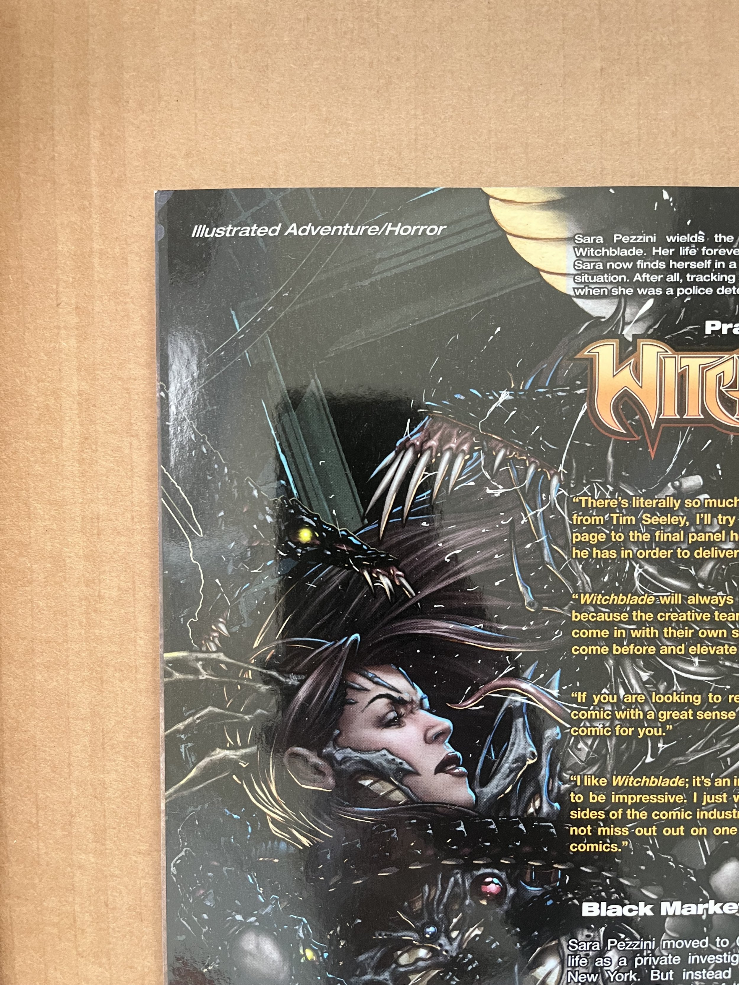 Witchblade: Rebirth #3 TPB #161 Iconic JTC Negative Space Variant VHTF ...