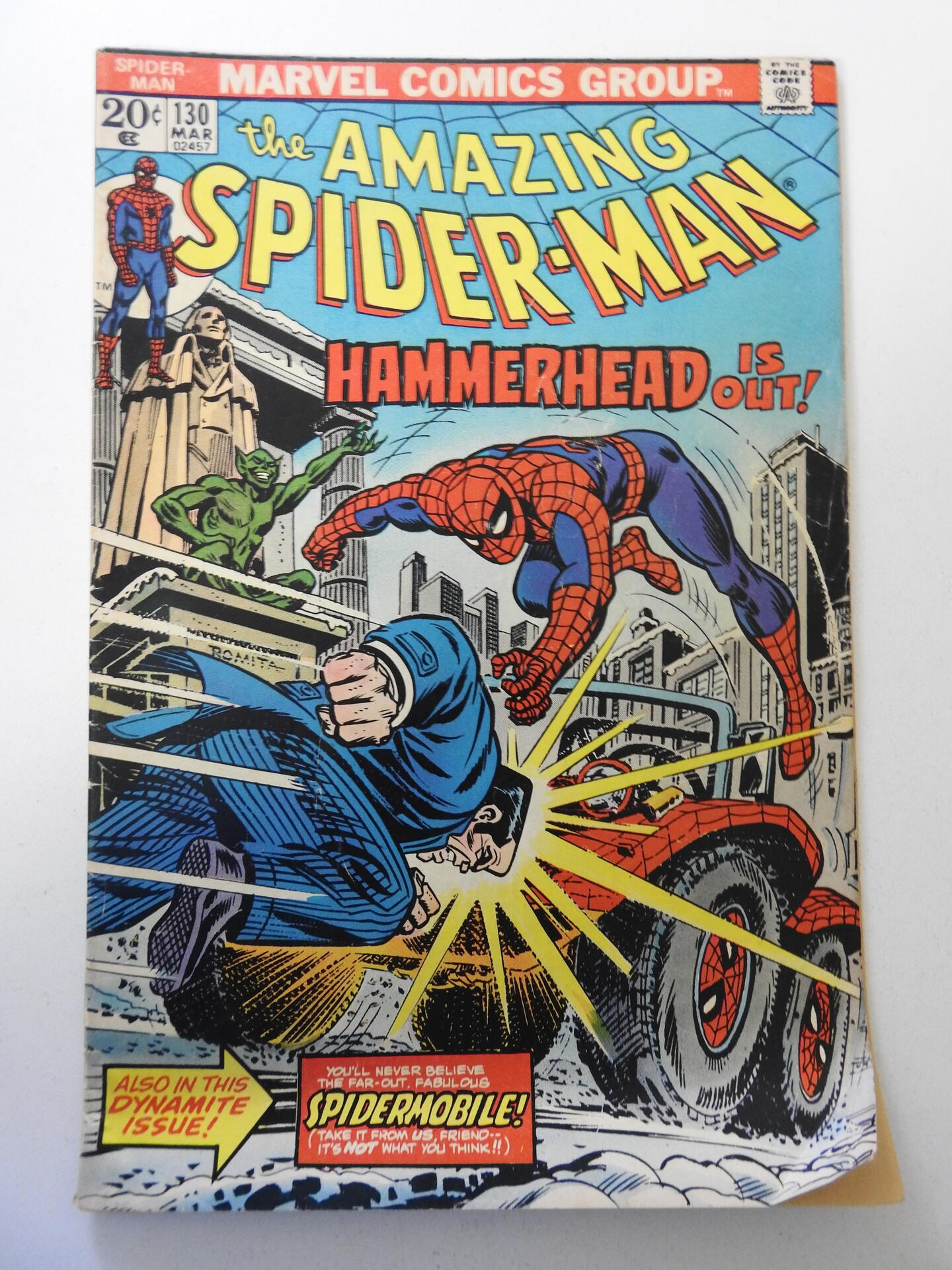 The Amazing Spider-Man #130 (1974) VG Condition MVS intact! | Comic ...