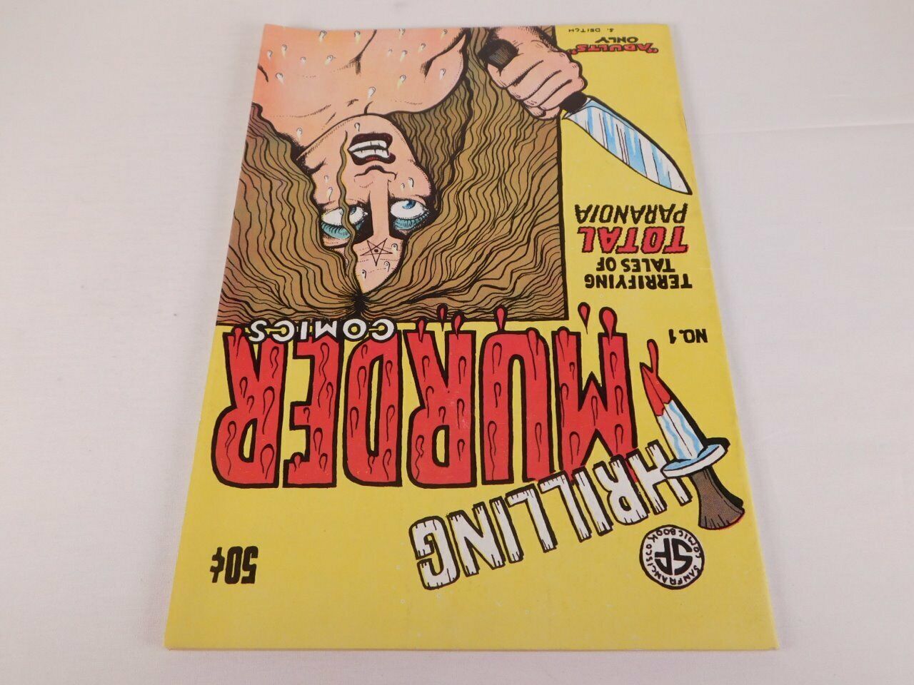Thrilling Murder Comics #1 F/VF 7.0 R Crumb 1st Print Underground Comix ...