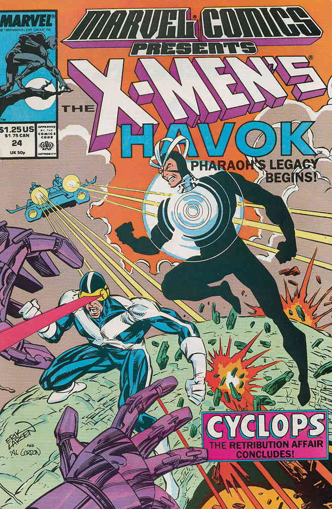 Marvel Comics Presents #24 FN ; Marvel | X-Men's Havok | Comic Books ...