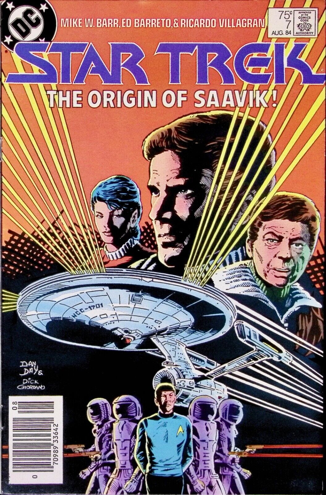 STAR TREK Comic 7 — Original Series — Saavik Blood Fever — 1984 DC ...