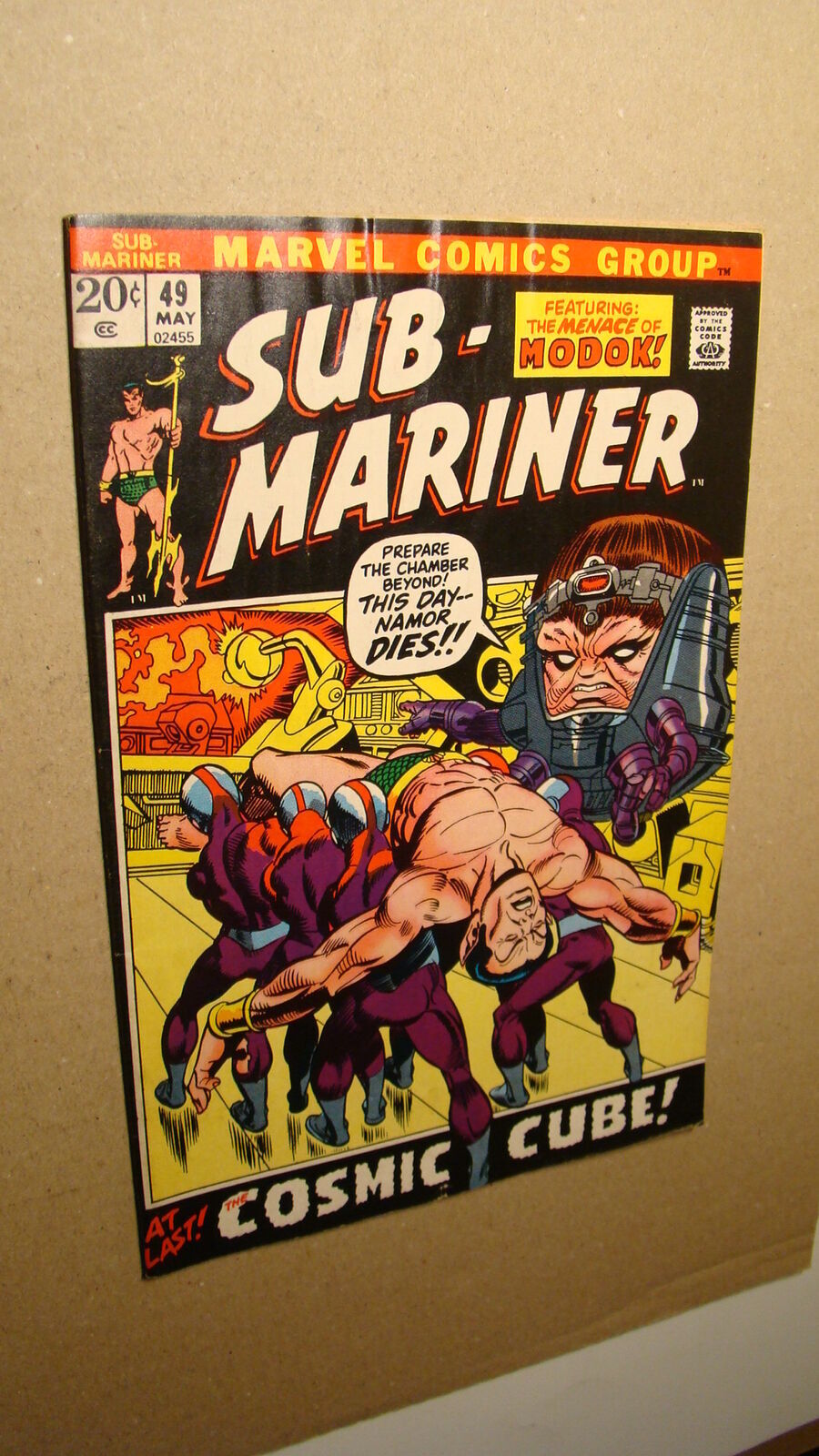 Sub-Mariner 49 *Solid* VS Doctor Doom M.O.D.a.K. 1971 Marvel | Comic ...