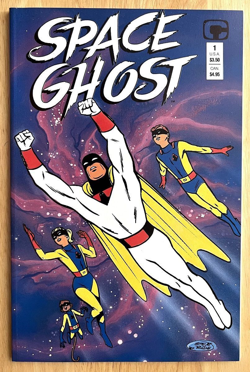 Space Ghost 1 Steve Rude Cover (1987) B7 | Comic Books - Copper Age ...