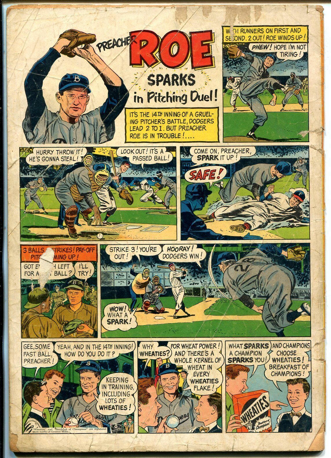 Tom & Jerry #98 1952-Dell-MGM Cartoons-Barney Bear-Tuffy-Preacher Roe-G ...