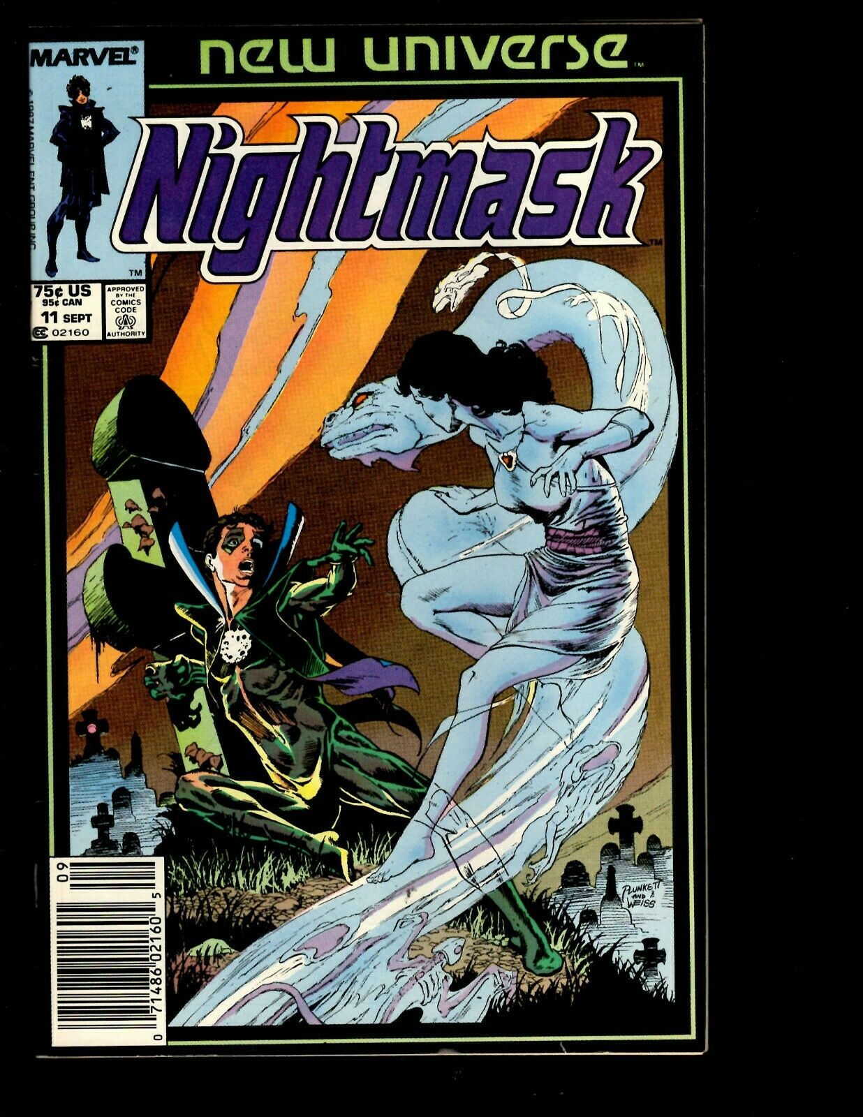 Lot Of 12 Marvel Comics Nightmask # 1 2 3 4 5 7 9 10 11 12 Merc # 3 4 ...