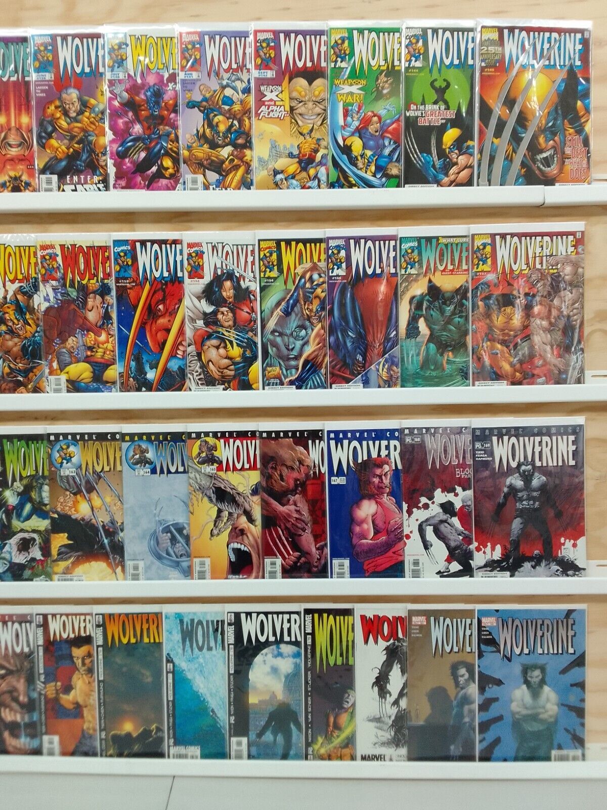 Marvel Wolverine # 128 - 182 Run Missing # 132- 136 Includes #131 ...