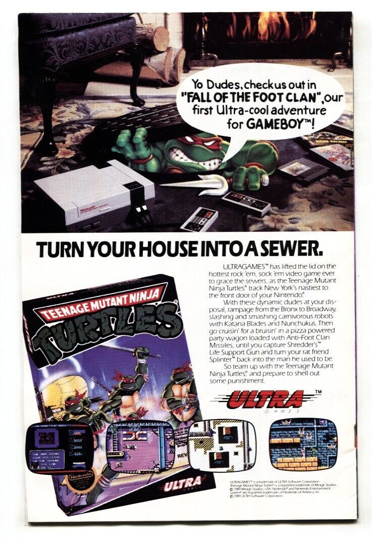 Teenage Mutant Ninja Turtles Adventures #26 Comic Book 1991 Splinter ...