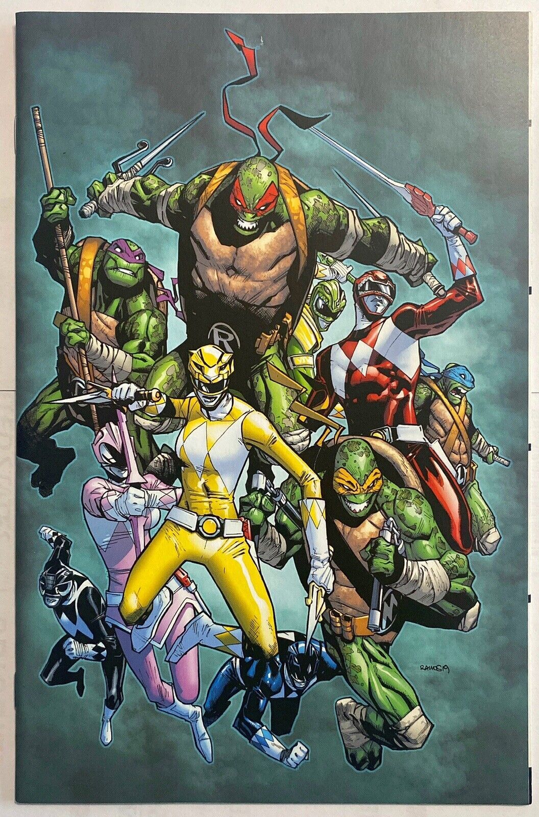 Power Rangers Teenage Mutant Ninja Turtles #2 FOC VAR - Boom | Comic ...