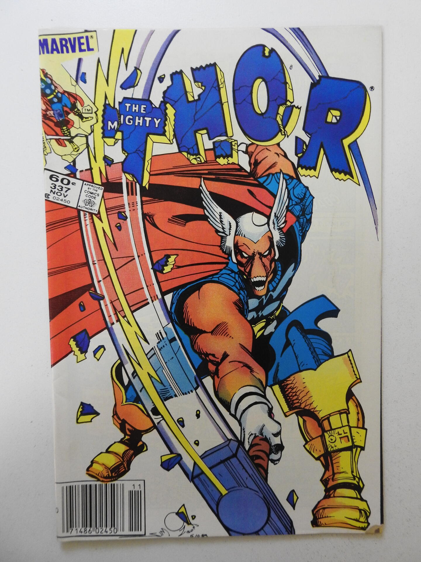 Thor #337 VG Condition! 1st Appearance of Beta Ray Bill! | Comic Books ...