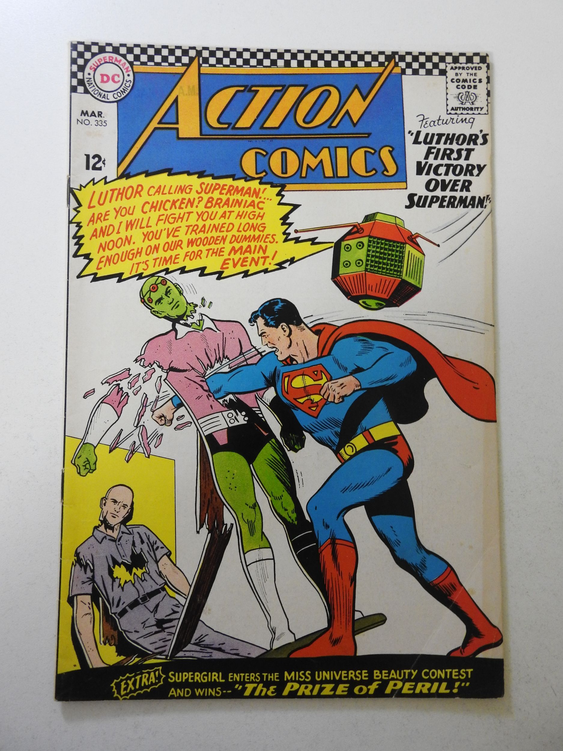 Action Comics #335 (1966) FN- Condition! stamp fc | Comic Books ...