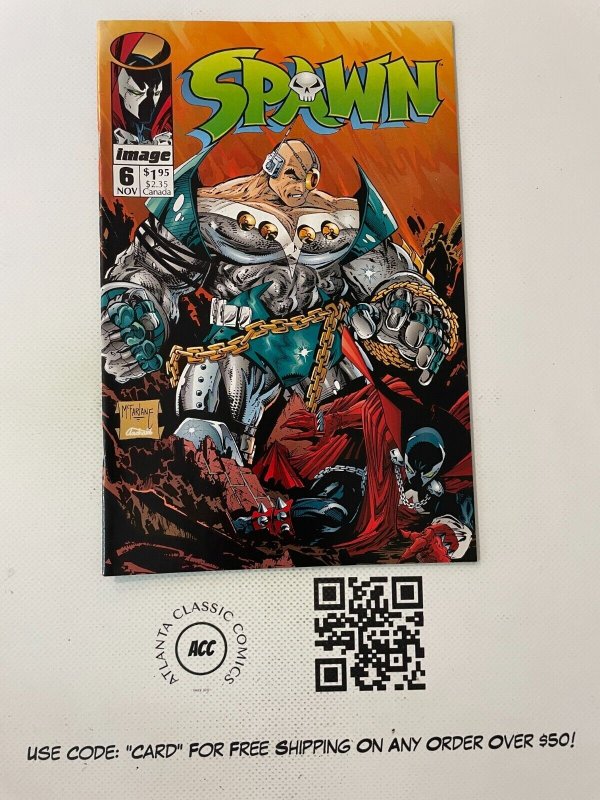 Spawn # 6 NM Image Comic Book Todd McFarlane Angela Clown 17 LP7 ...