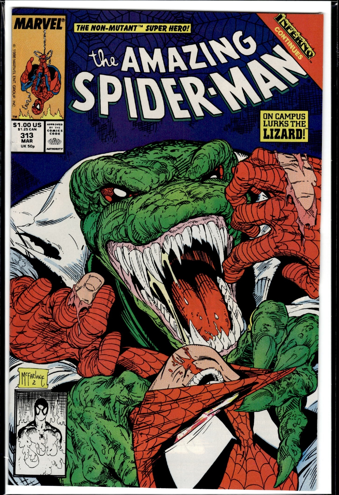 The Amazing Spider-Man #313 (1989) Spider-Man | Comic Books - Copper ...