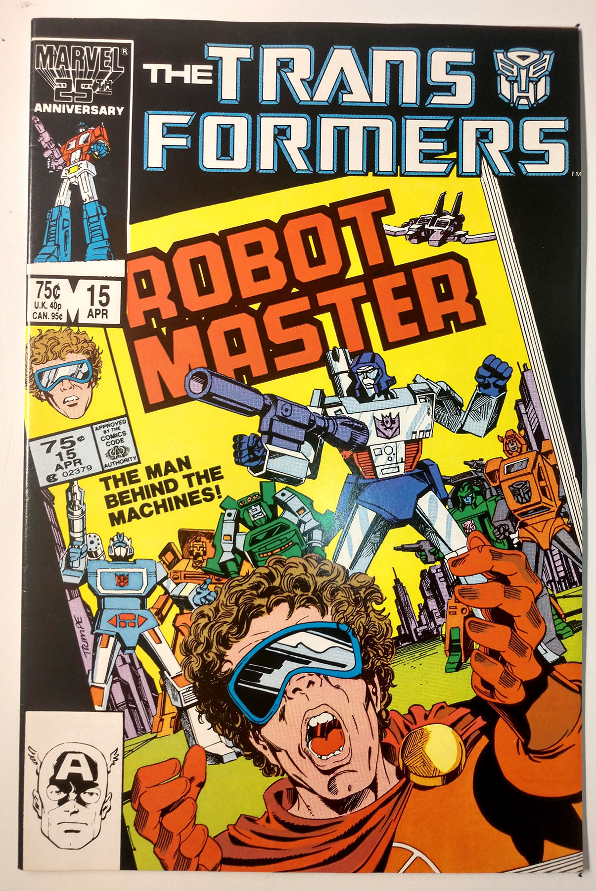 The Transformers #15 (7.0, 1985) | Comic Books - Copper Age, Marvel ...