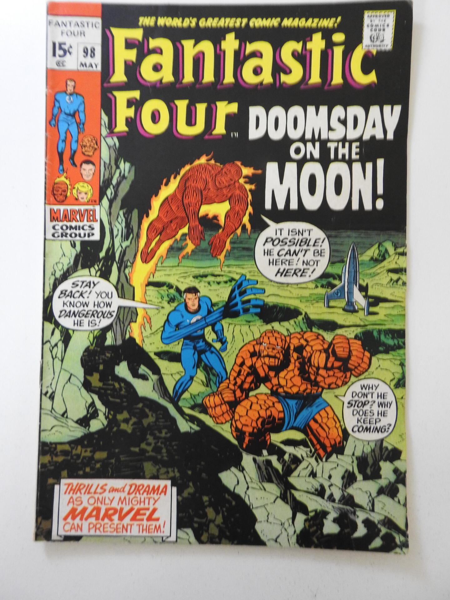 Fantastic Four #98 (1970) Fine Condition! | Comic Books - Bronze Age ...