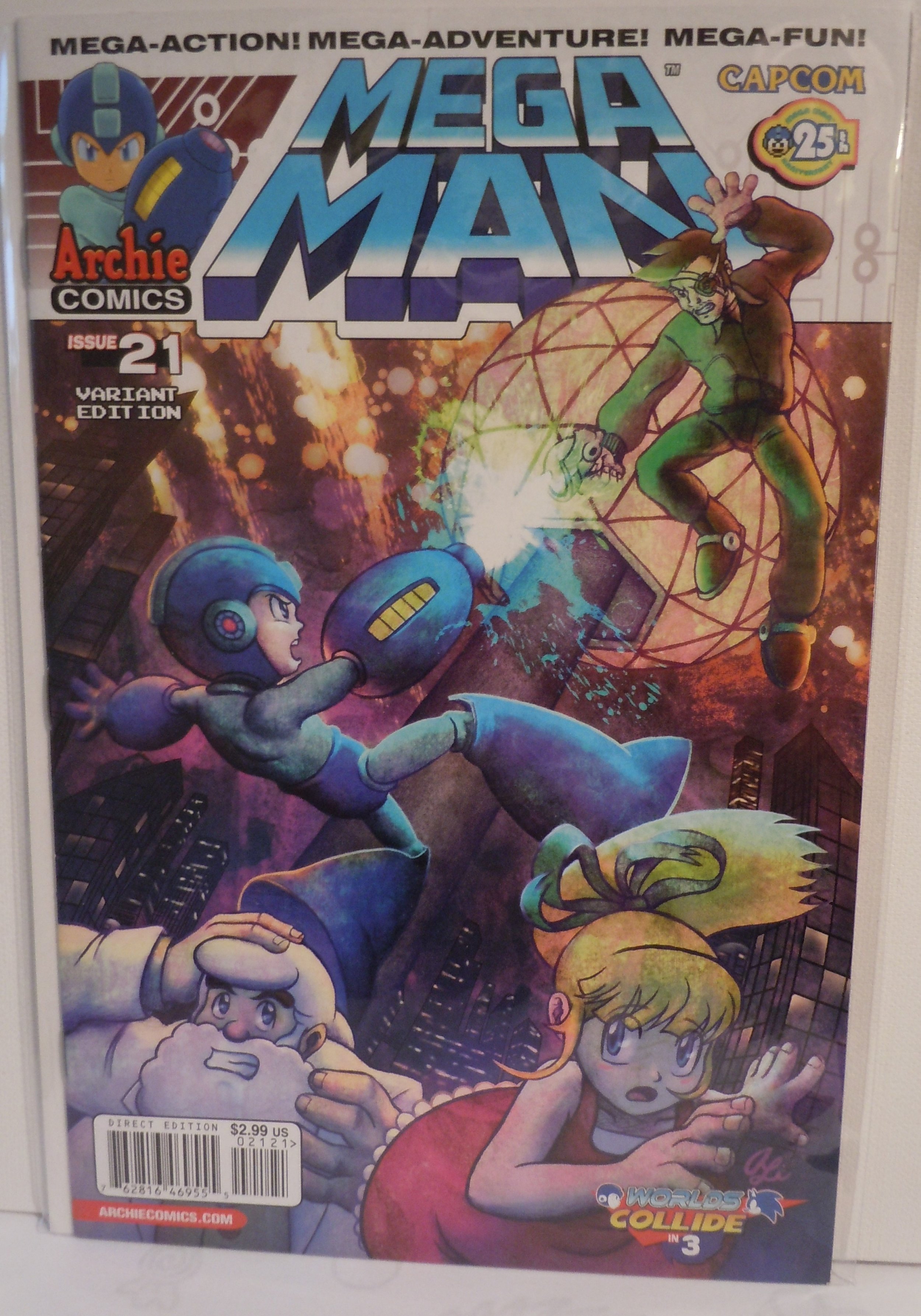Mega Man #21 Variant | Comic Books - Modern Age, Archie Comics / HipComic