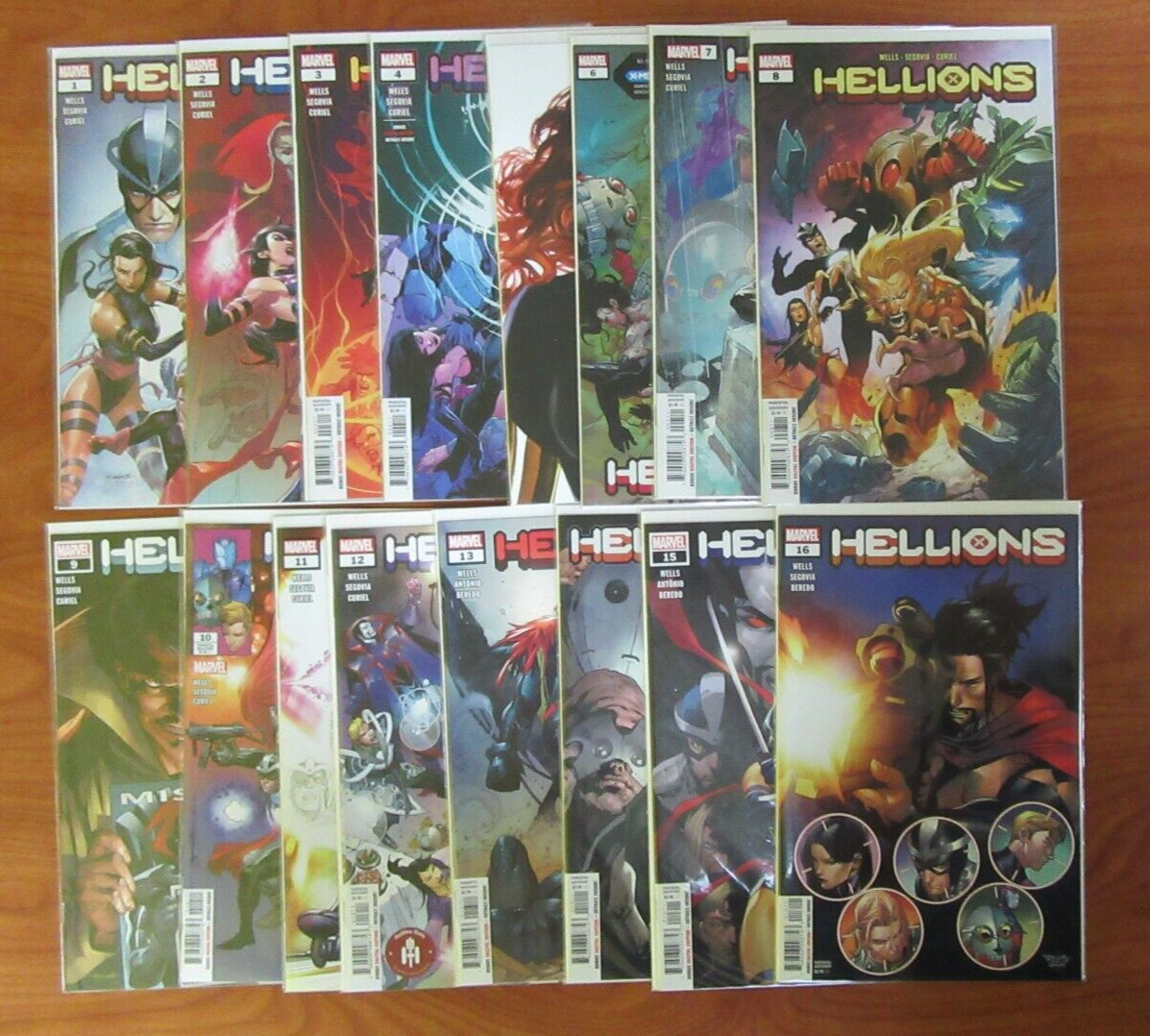 Hellions #1-16 Lot Complete Variant Psylock Sinister X-Men Marvel 2020 ...
