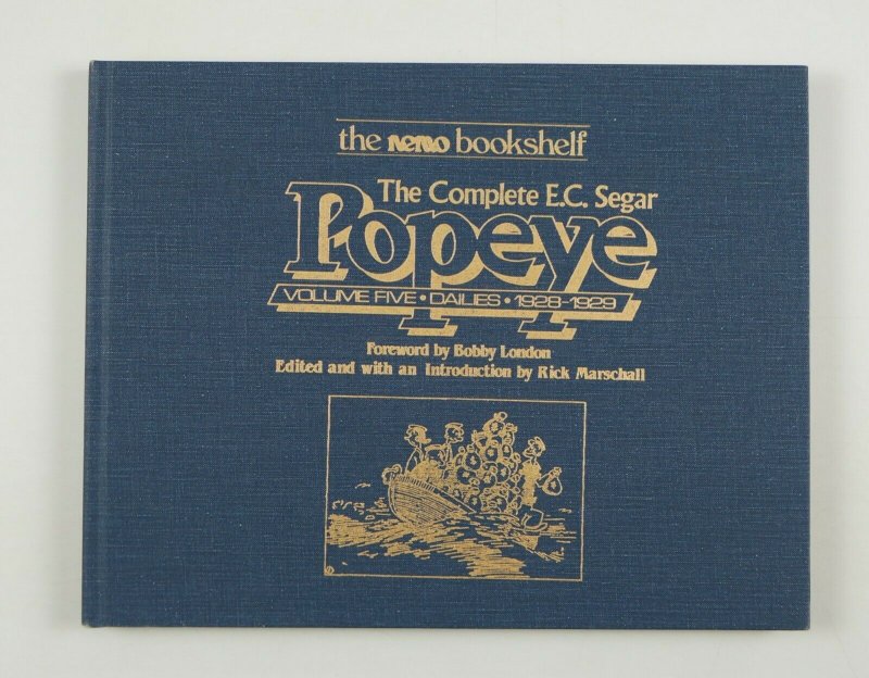 the Complete E.C. Segar Popeye vol 5 Dailies 1928-1929 HC Fantagraphics ...