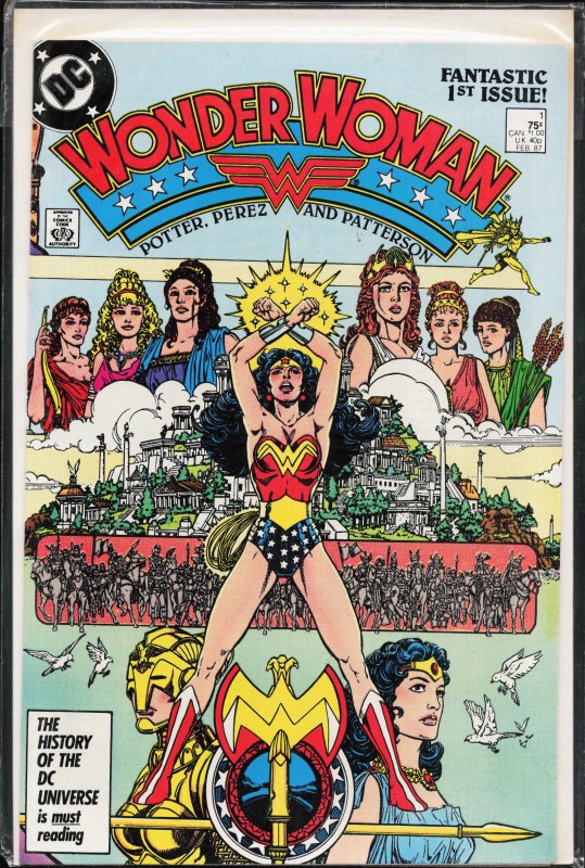 Wonder Woman #1 (1987) Wonder Woman [Key Issue] | Comic Books - Copper ...