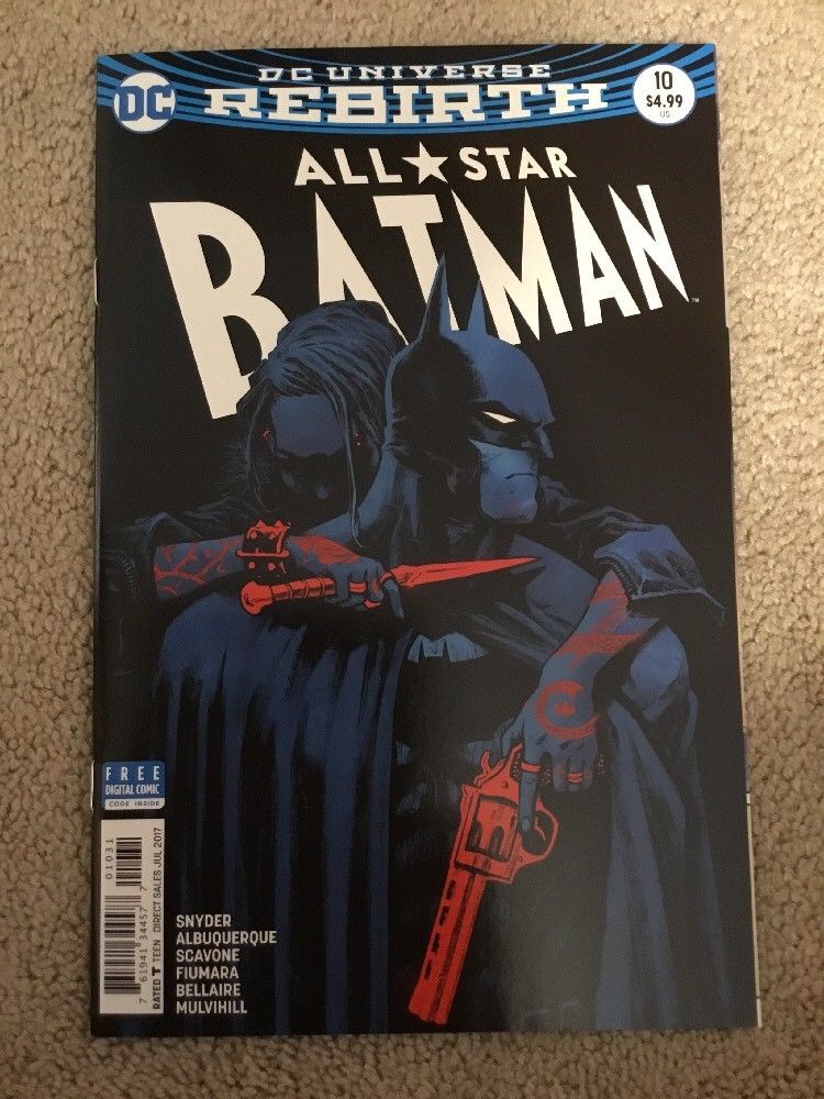 DC All Star Batman 10 Variant Rebirth *1st Appearance Of Princess Vik ...