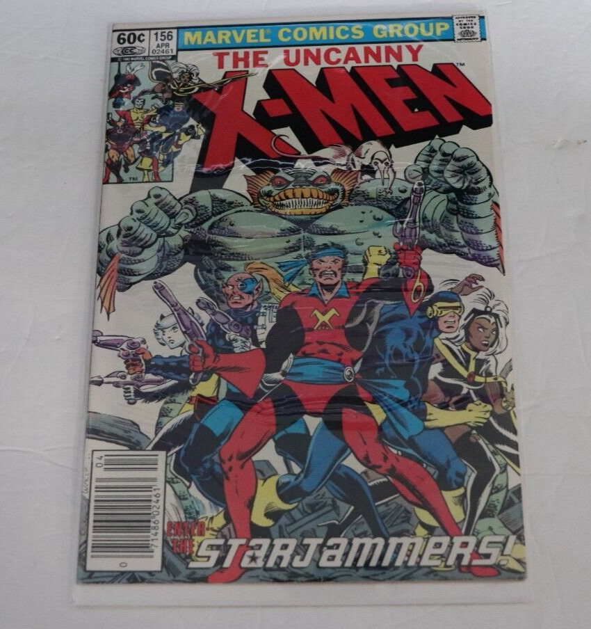 The Uncanny X-Men #156 Marvel Comics 1982 Starjammers Newsstand | Comic ...