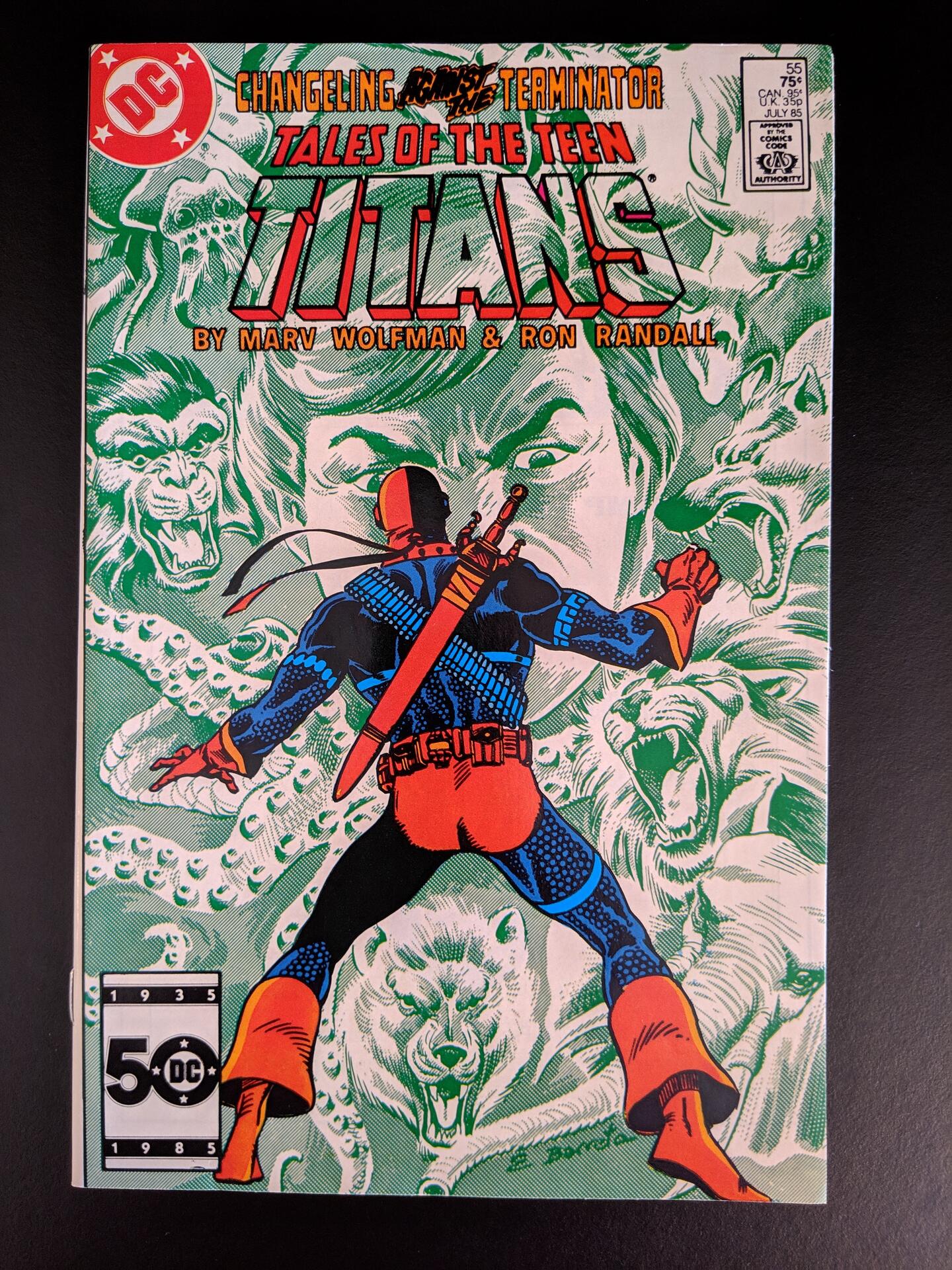 Tales of the Teen Titans #55 (1985) | Comic Books - Copper Age, DC ...