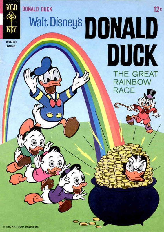 Donald Duck (Walt Disney's ) #105 FN ; Gold Key | Comic Books - Silver ...