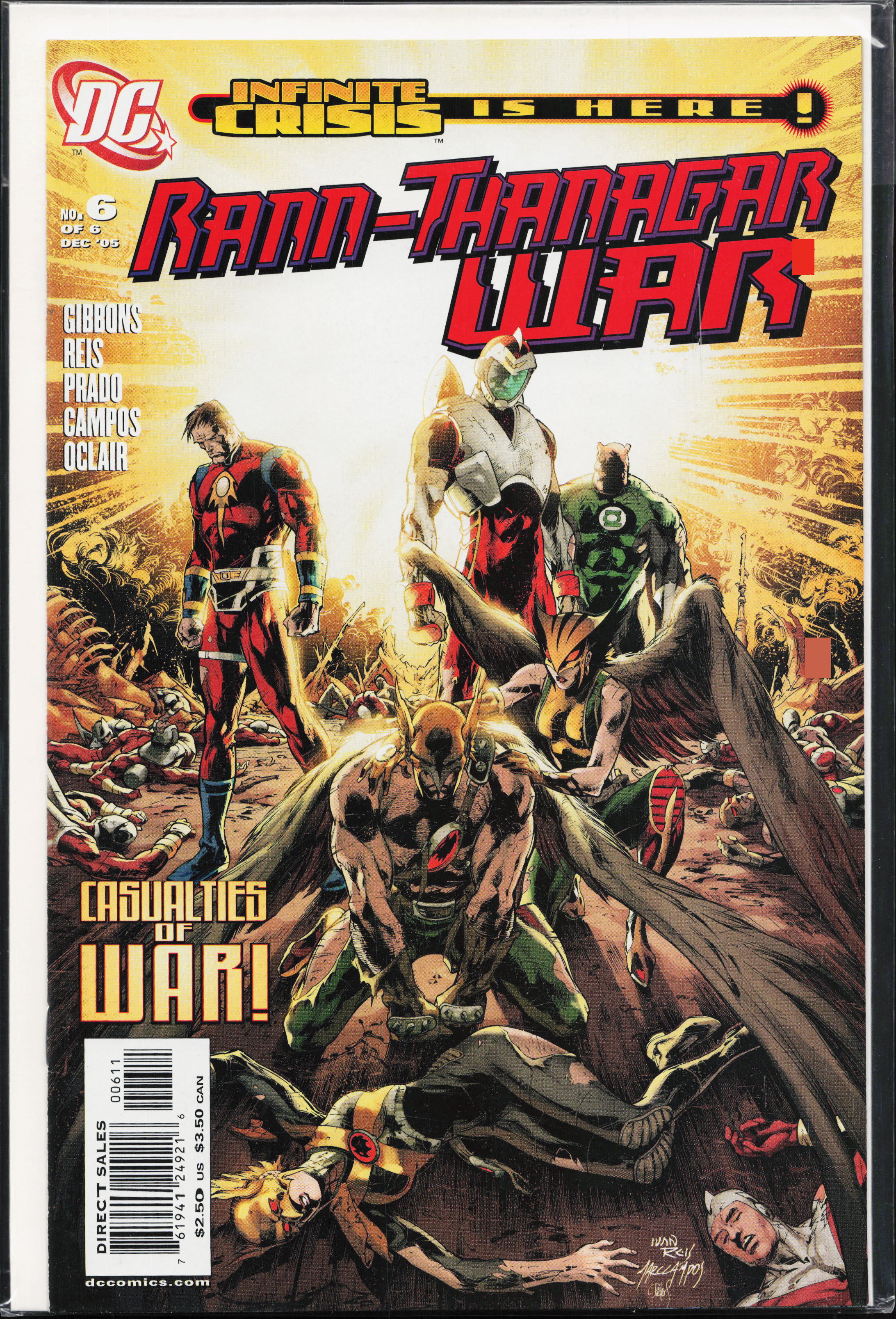 Rann/Thanagar War #6 (2005) Hawkwoman | Comic Books - Modern Age, DC ...