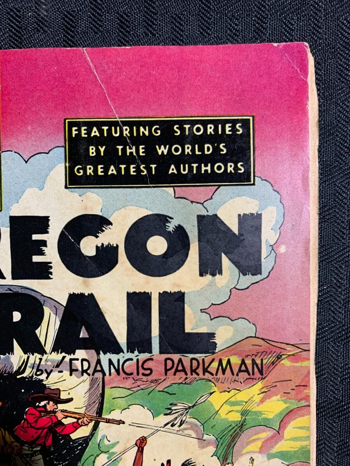 1950 CLASSICS ILLUSTRATED Oregon Trail by Francis Parkman #72 VG 4.0 ...