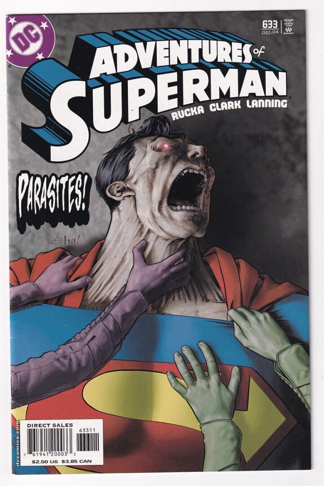 Adventures Of Superman #633 December 2004 Greg Rucka Matthew Clark ...