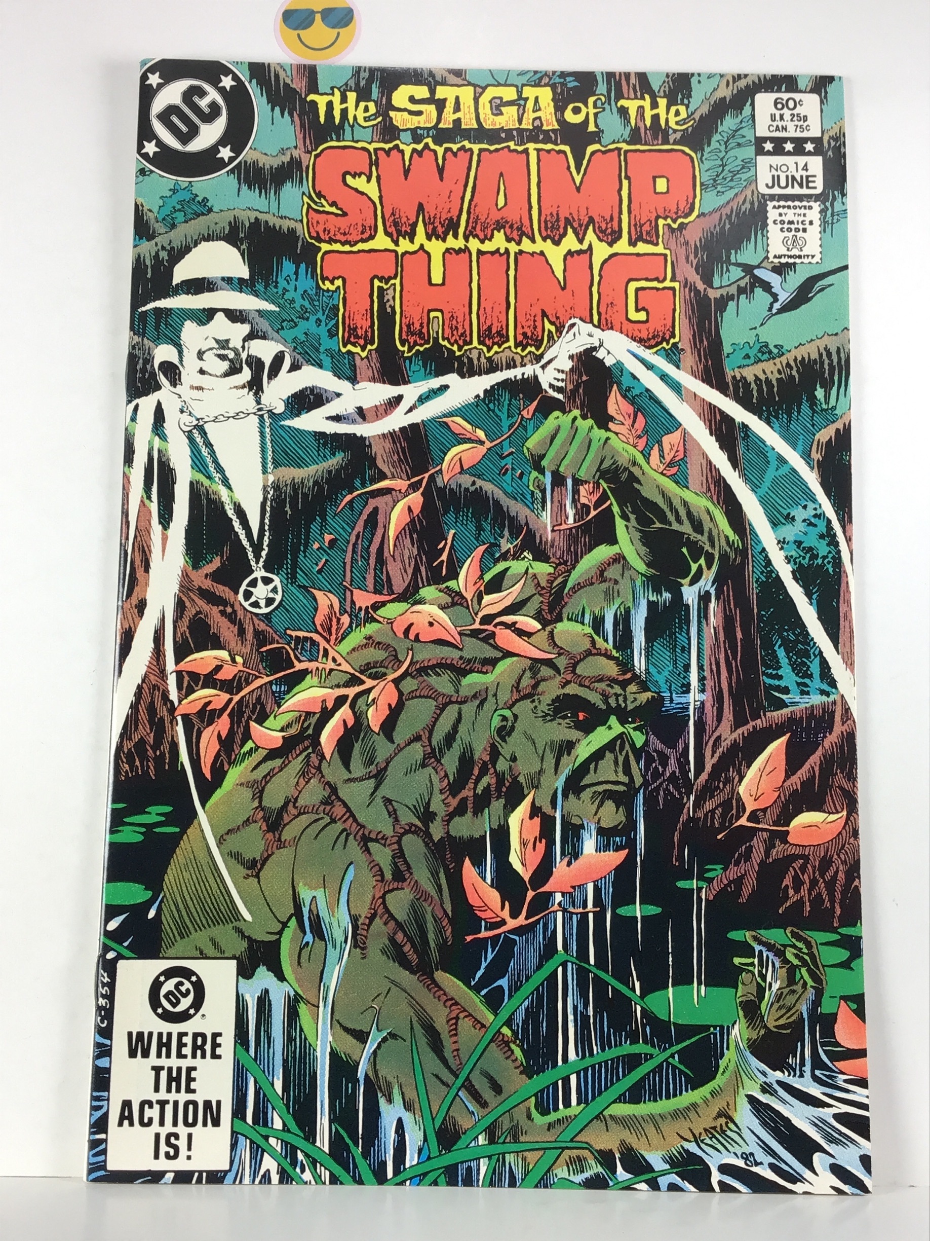 The Saga of Swamp Thing #14 (1983) NM Phantom stranger | Comic Books ...
