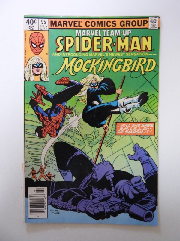 Marvel Team-Up #95 (1980) 1st appearance of Mockingbird see description ...